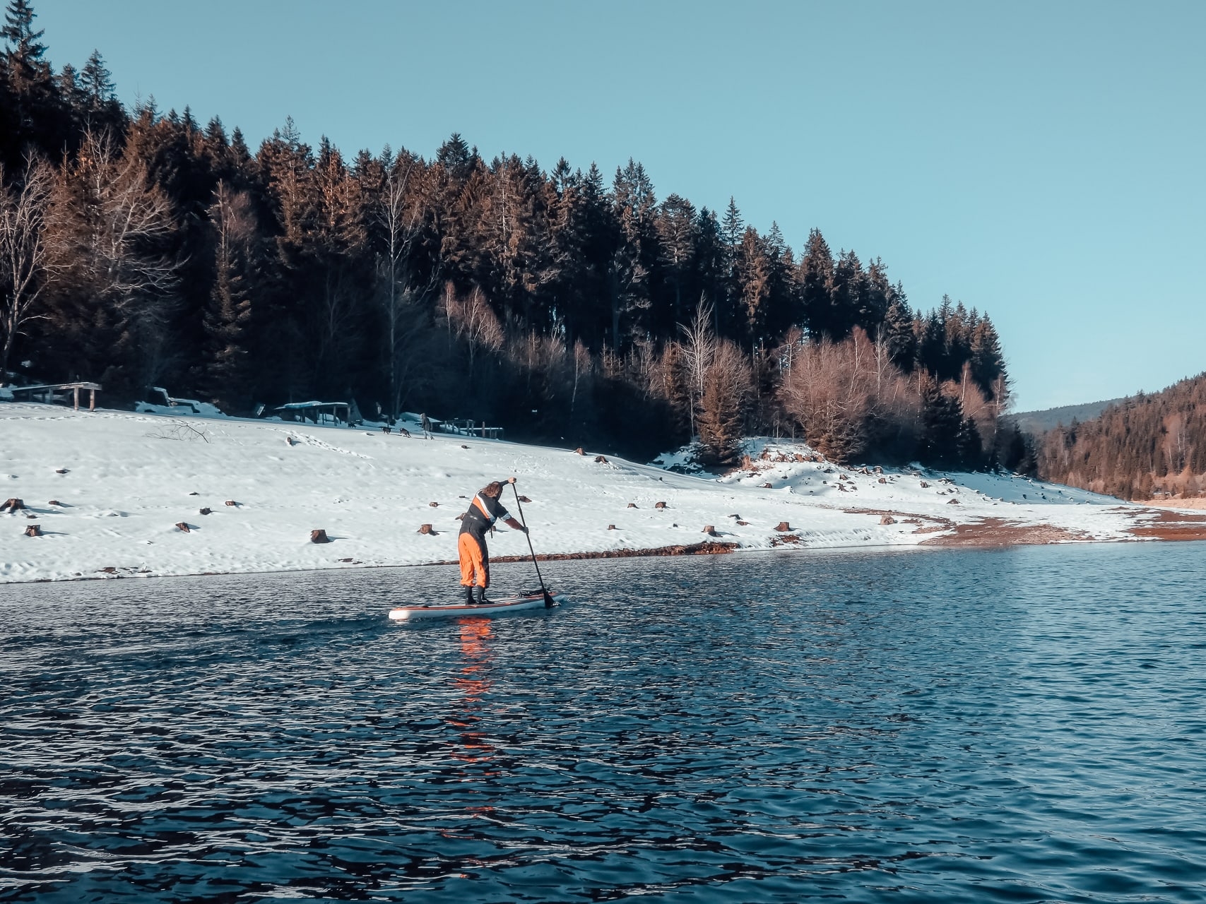 Sobother Stausee - SUP Atlas - Paddle More