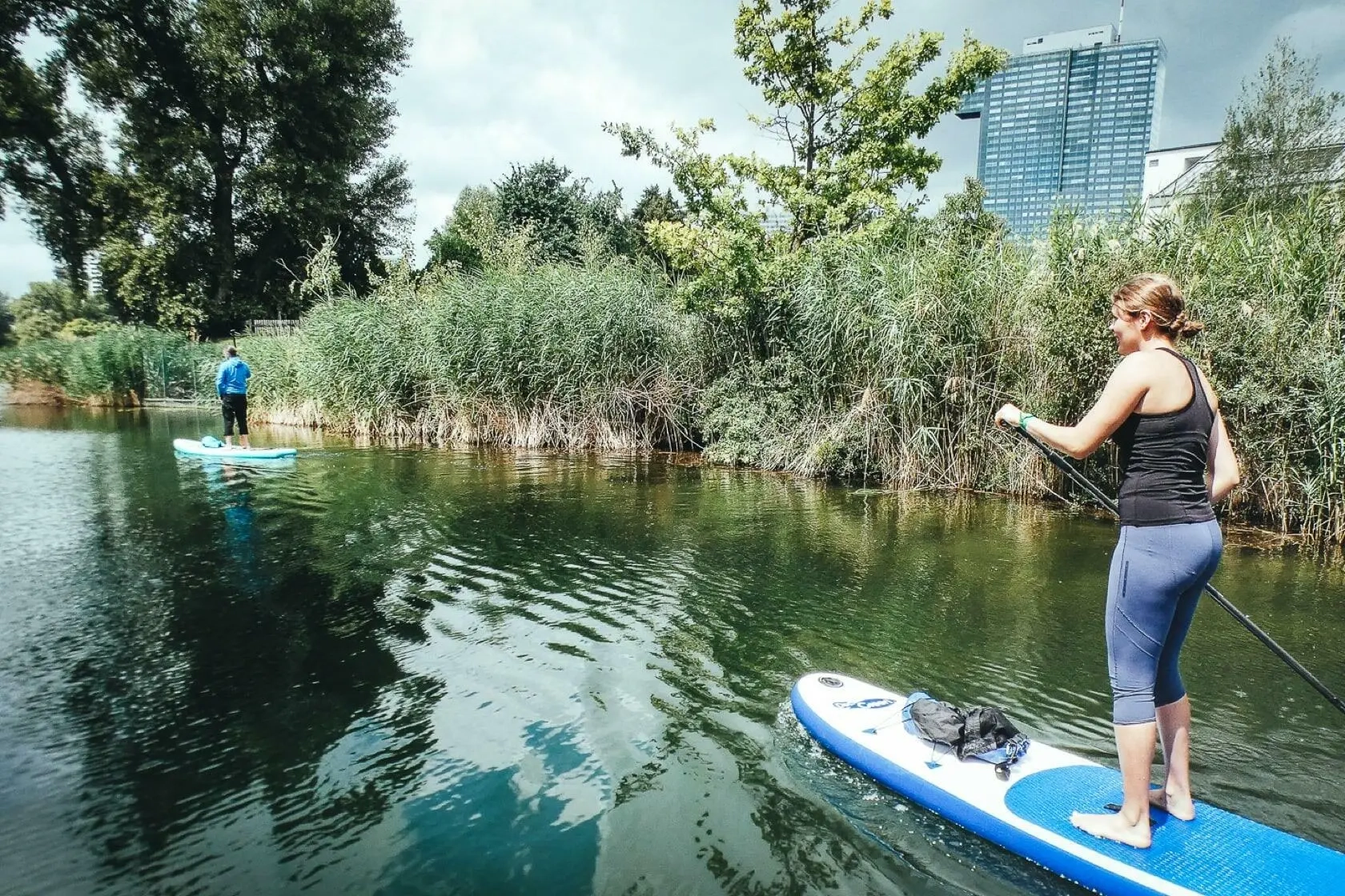 Alte Donau - SUP Atlas - Paddle More
