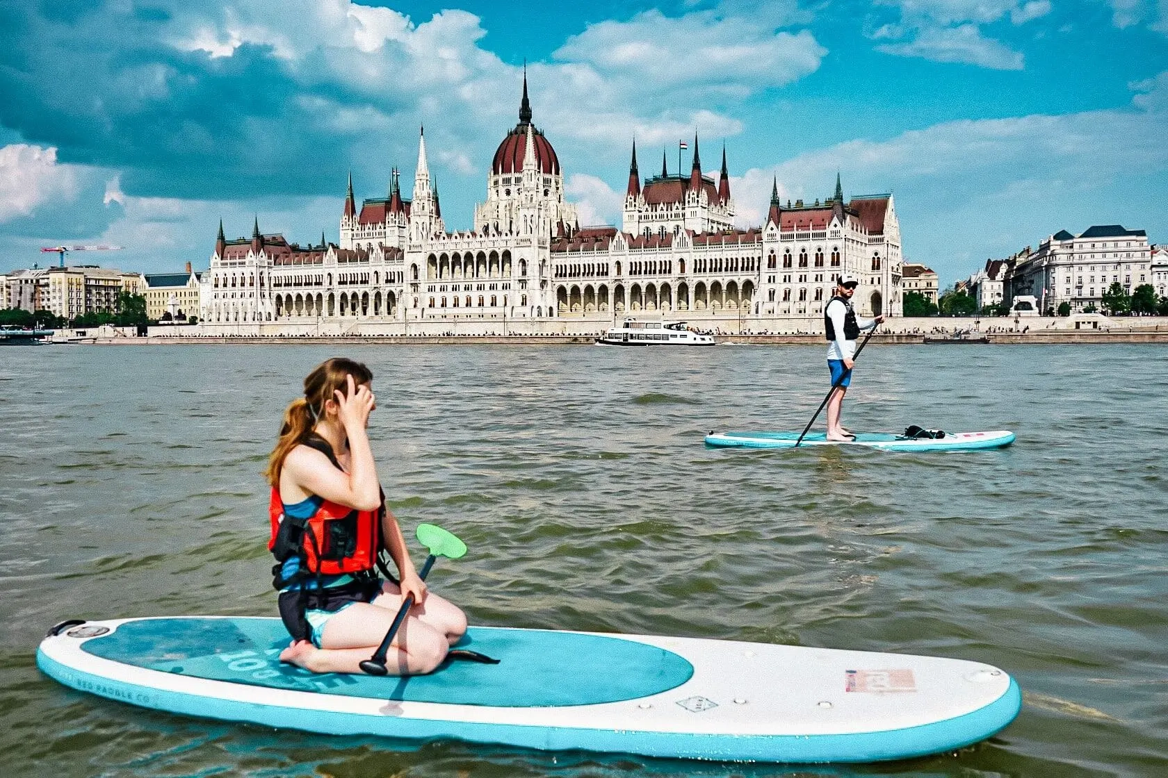 Donau-Tour durch Budapest - SUP Atlas - Paddle More
