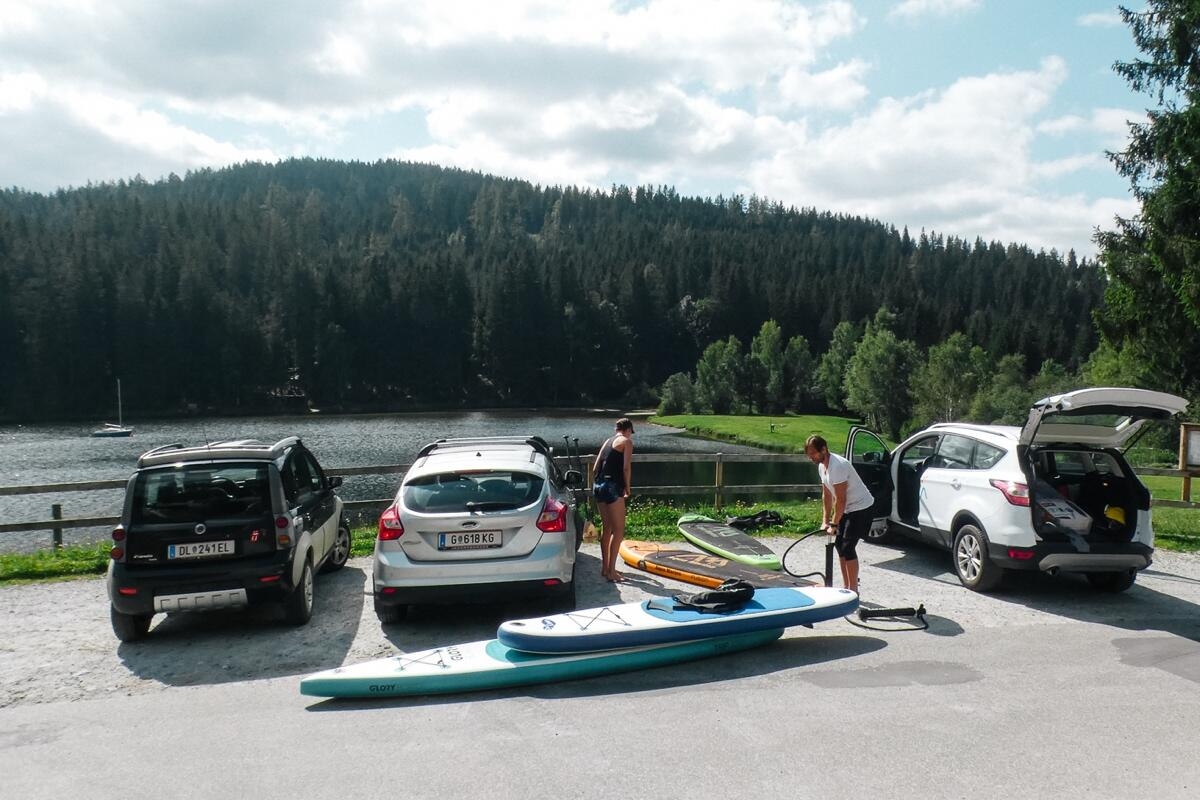 Packer Stausee - SUP Atlas - Paddle More